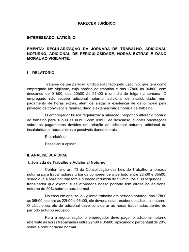 Regularização de Jornada e Adicionais Trabalhistas | PDF | Hora extra ...