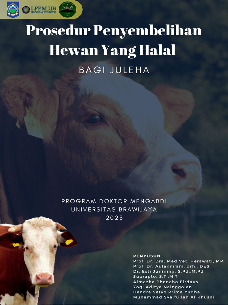 Prosedur Penyembelihan Hewan Yang Halal Bagi Juleha | PDF