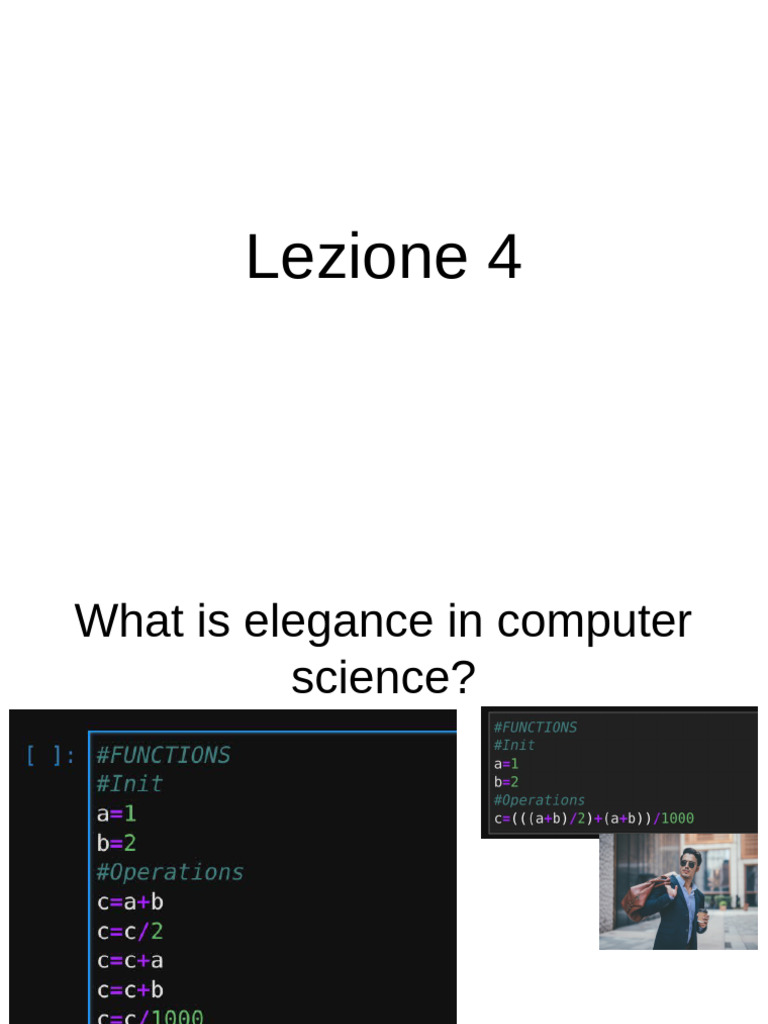 Lezione 3 | PDF
