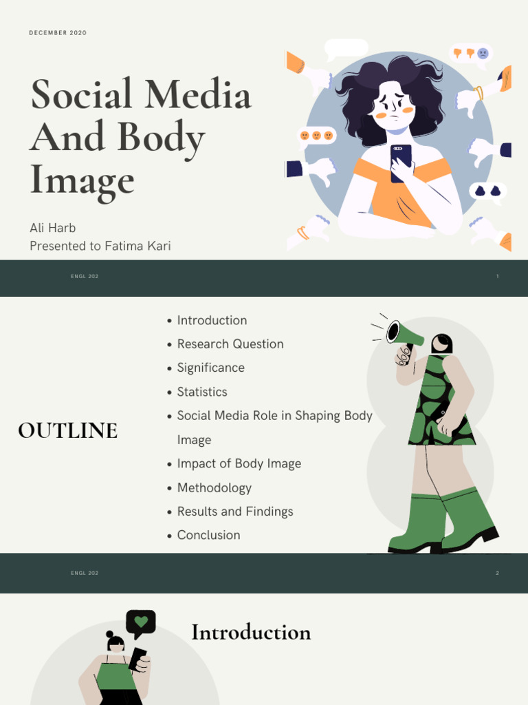 ALI HARB Social Media and Body Image | PDF | Body Image | Popular ...
