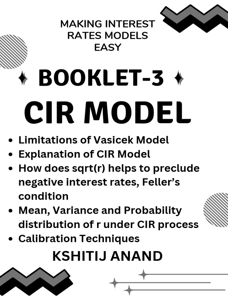 CIR Model for Interest Rates Explained | PDF