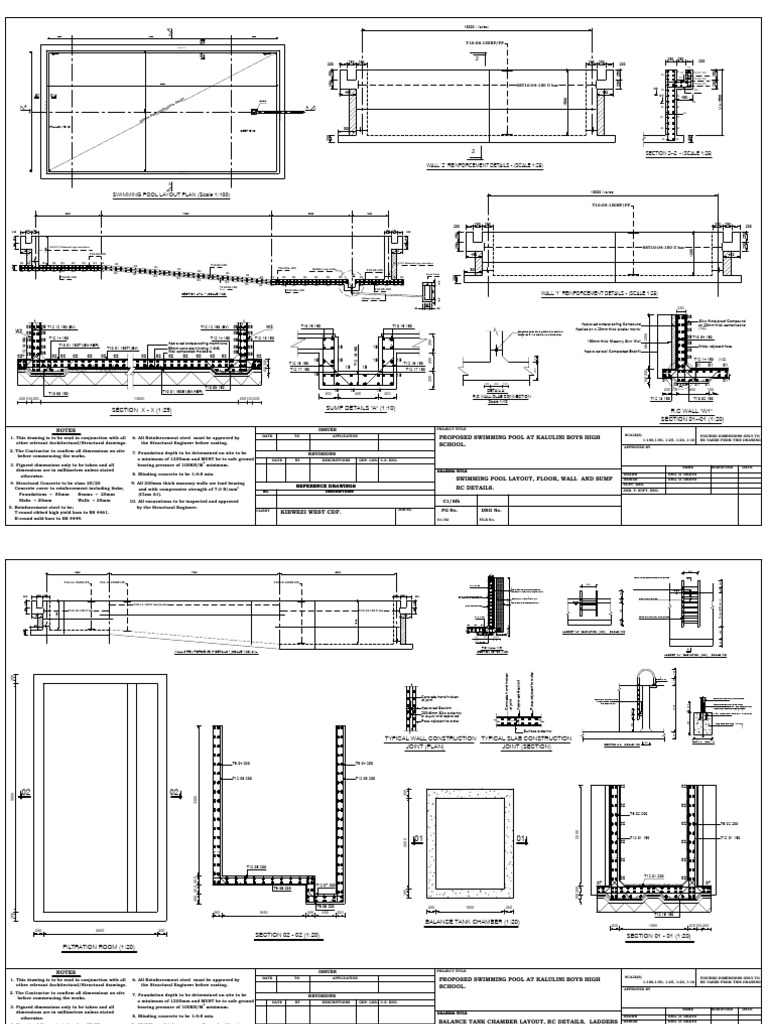 Kalulini High School Pool Layout Plan | PDF | Building Engineering ...
