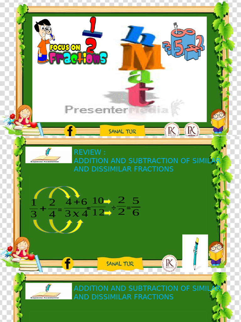 Adding and Multiplying Fractions Guide | PDF | Mathematical Objects ...