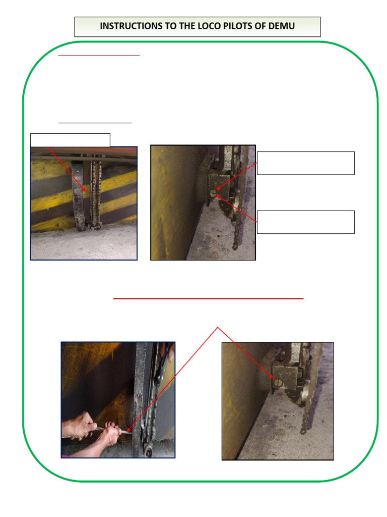 Pamphlet On Procedure For Dummying Fuel Glow Rod Gauge DEMU | PDF