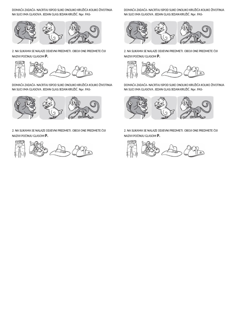 Domaca Zadaca Glas P | PDF