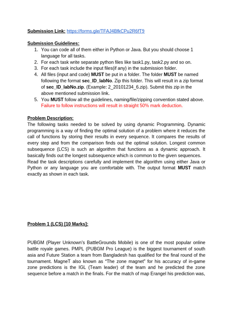 CSE 221 Summer 2021 Lab Assignment 6 | PDF | Computer Programming ...