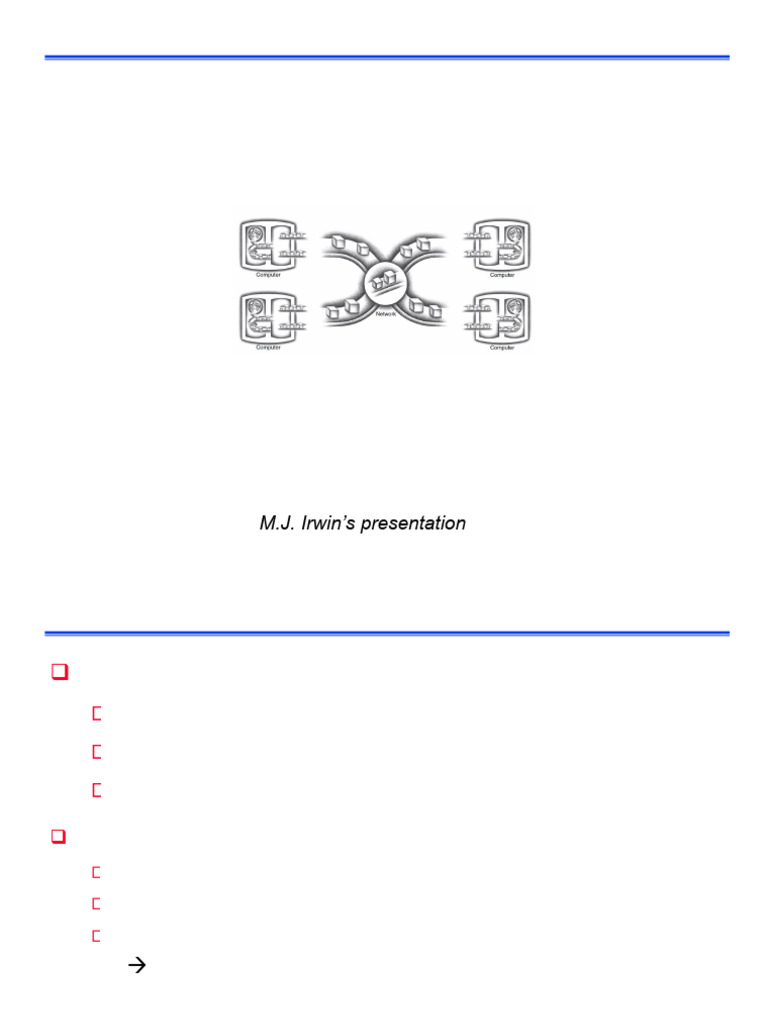 IT3030E CA Chap8 Multiprocessing | PDF | Parallel Computing | Computer Cluster