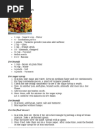MasterChef India Recipe Collection | PDF | Foods | Chutney
