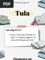 Mga Sangkap NG Tula | PDF
