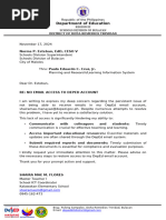 DepEd Gmail Account Request Guide | PDF | Gmail | Online Services