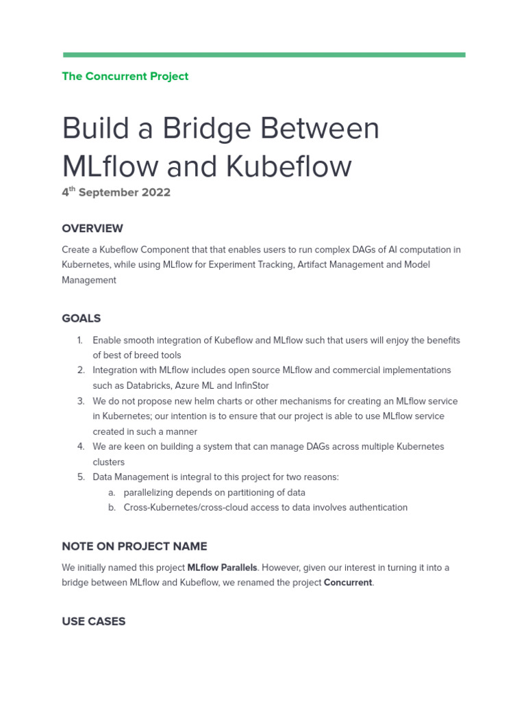 Idge Between MLflow and Kubeflow | PDF | Computing | Information Technology