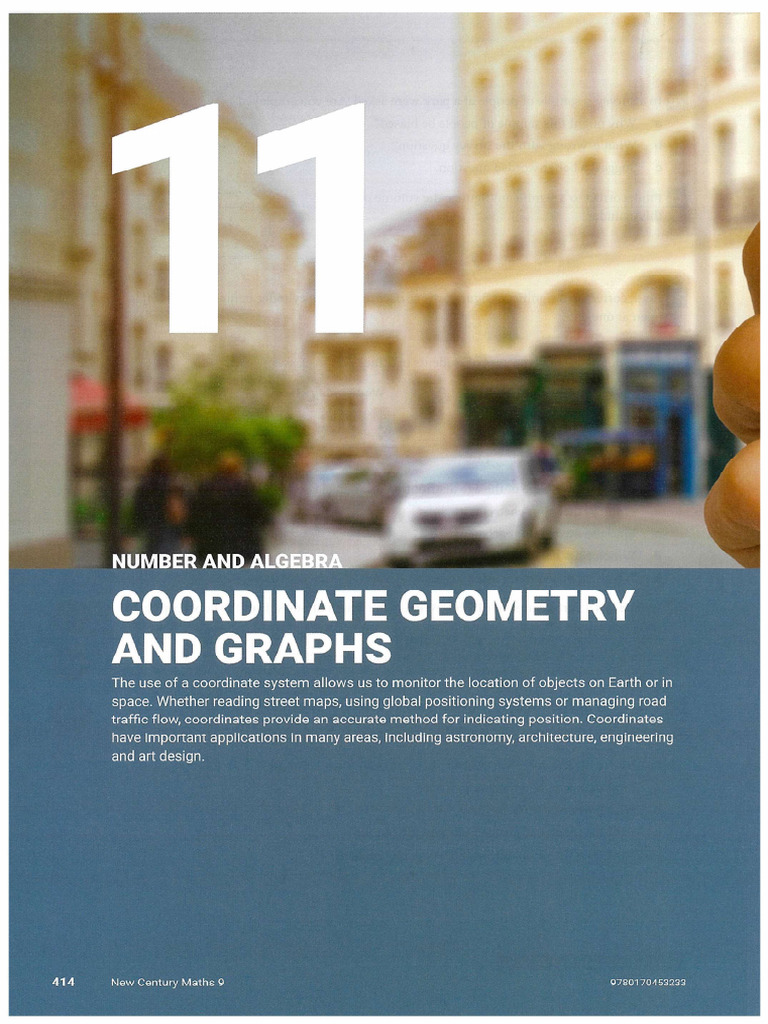Ch11 - Coordinate Geometry and Graphs | PDF