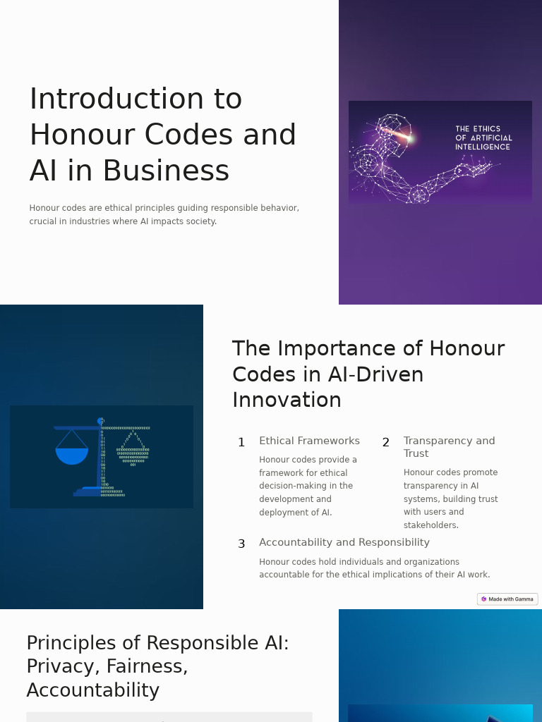 JAN Introduction To Honour Codes and AI in Business | PDF | Artificial ...