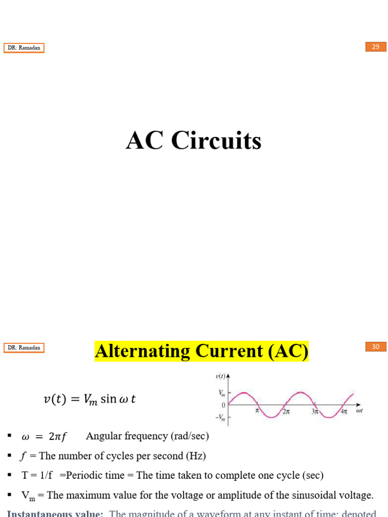 Lecture 2 - 3 Phases AC Circuits | PDF | Ac Power | Quantity