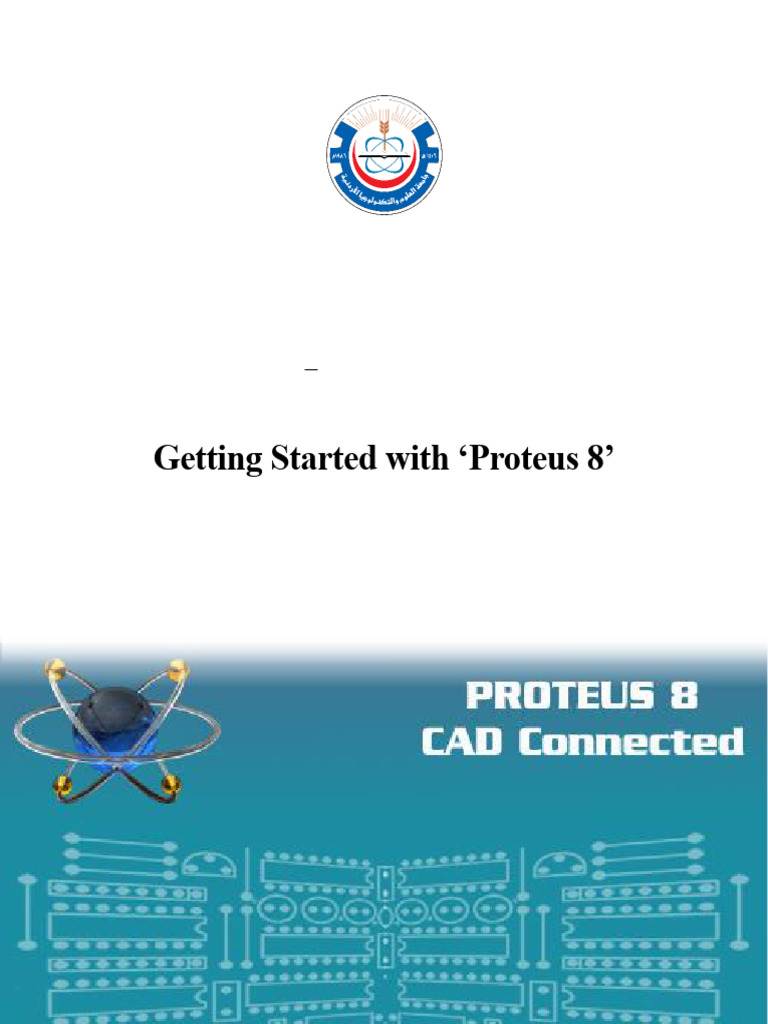 Getting Startedwith Proteus 8 | PDF | Logic Gate | Menu (Computing)