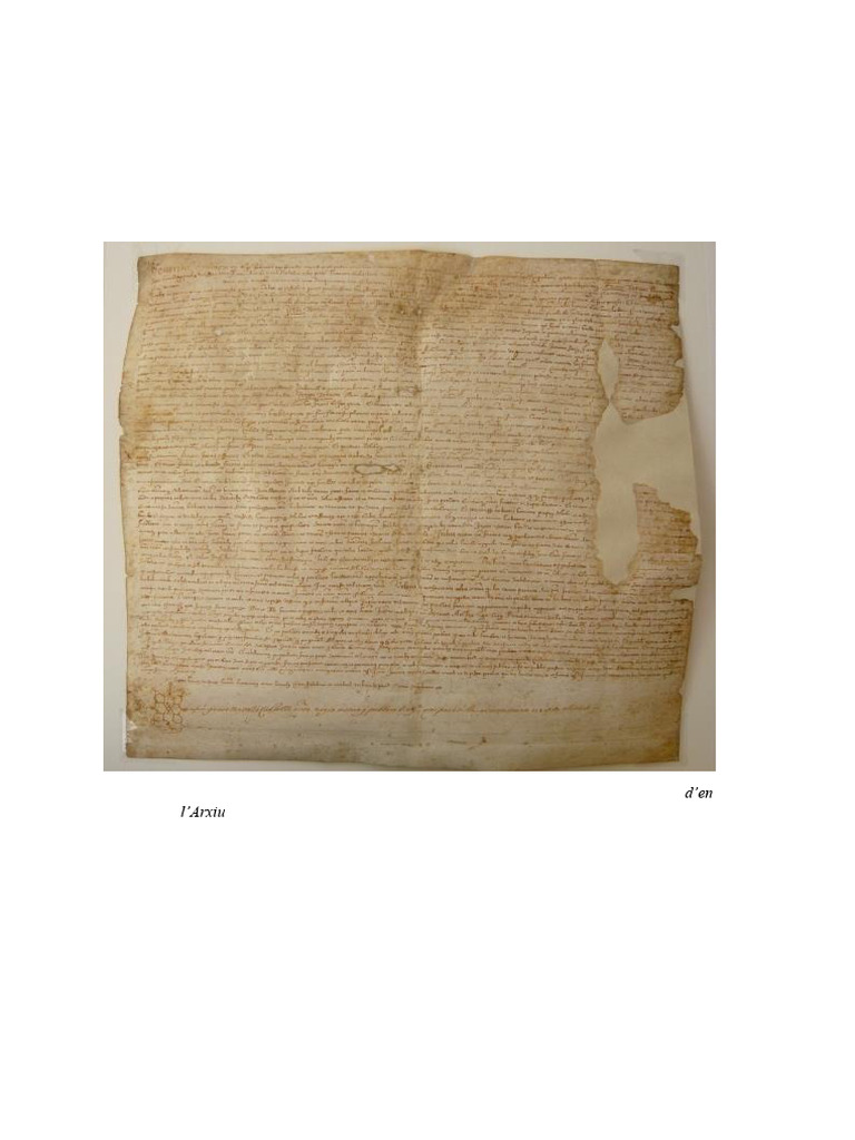 Treball El Pergamã - de 1588 | PDF