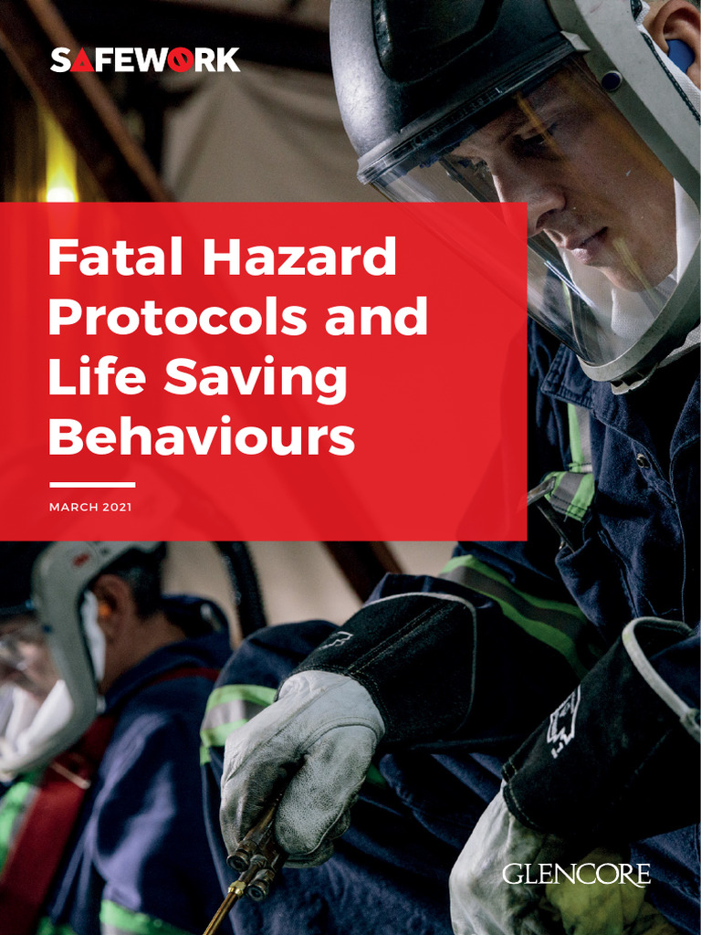 Fatal Hazard Protocols and Life Saving Behaviours (ENG) | PDF | Risk ...