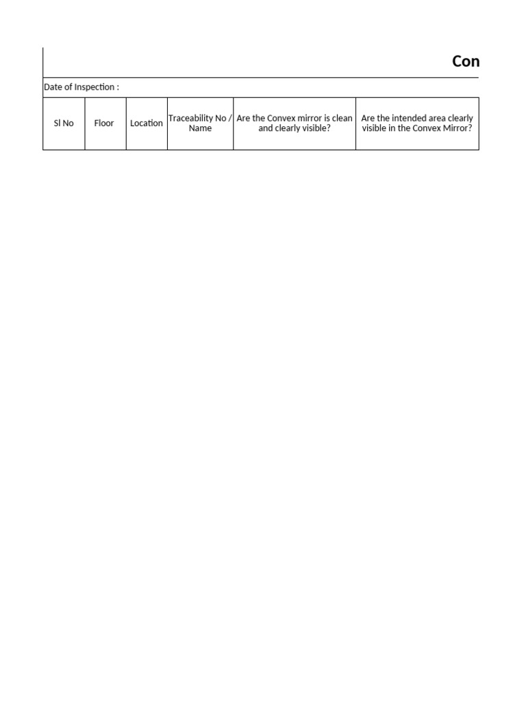 Storage Racks Inspection Checklist | PDF | Stairs | Door