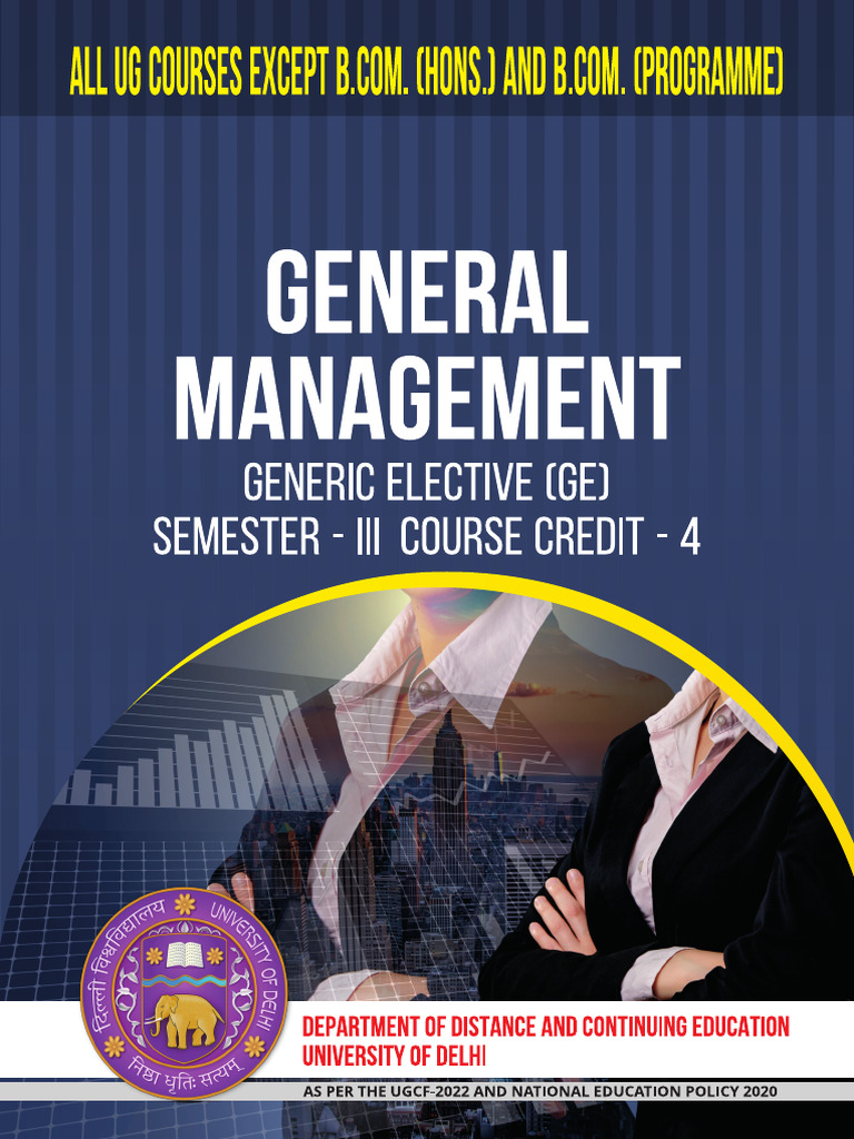 Overview of General Management Principles | PDF | Science | Knowledge