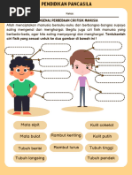 LKPD Menulis Menebalkan Huruf Kelas 1 Bahasa Indonesia | PDF