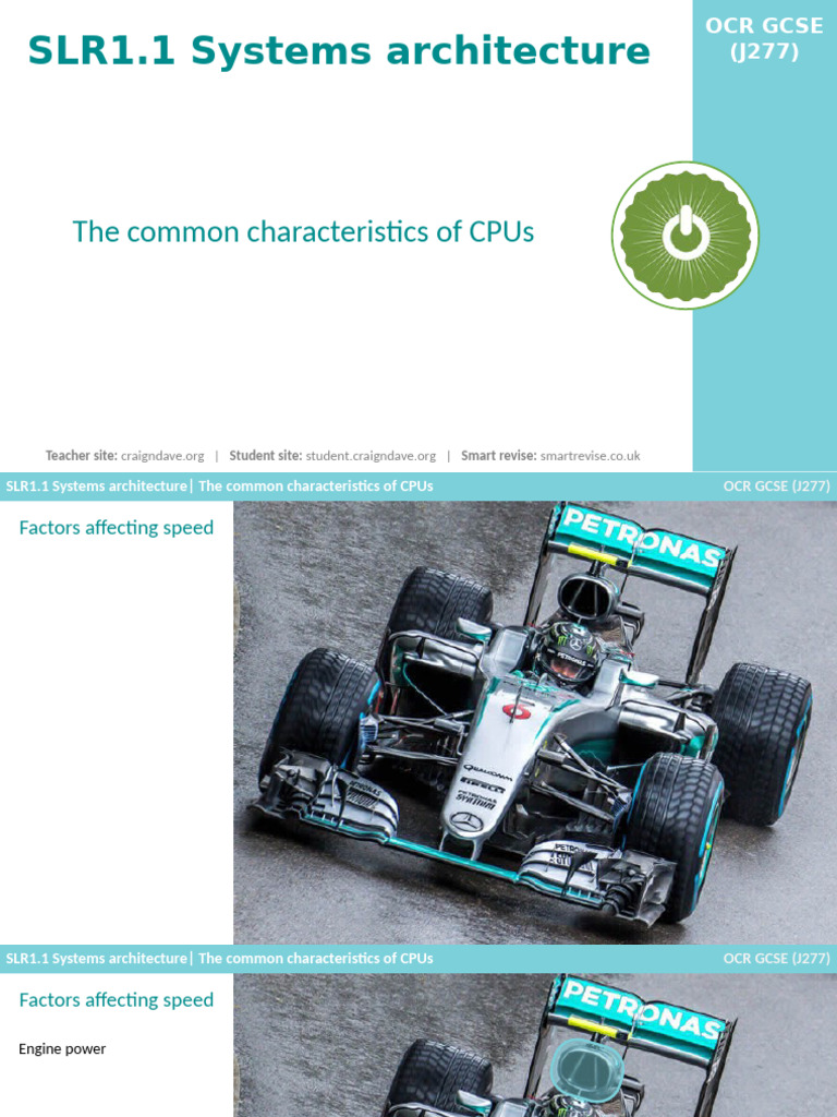 CPU Characteristics for OCR J277 | PDF | Central Processing Unit ...