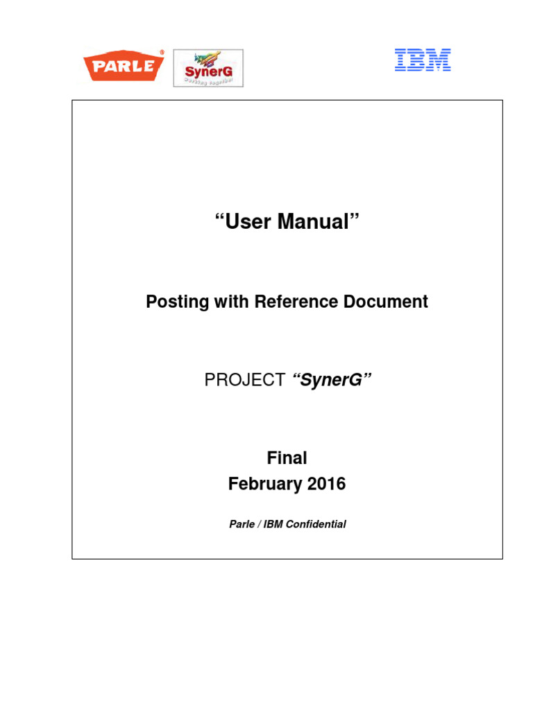 Accounting Document Posting Guide | PDF