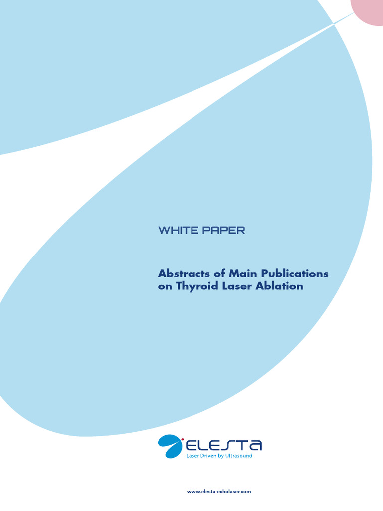 White Paper - Thyroid - Publication Abstracts | PDF | Thyroid ...