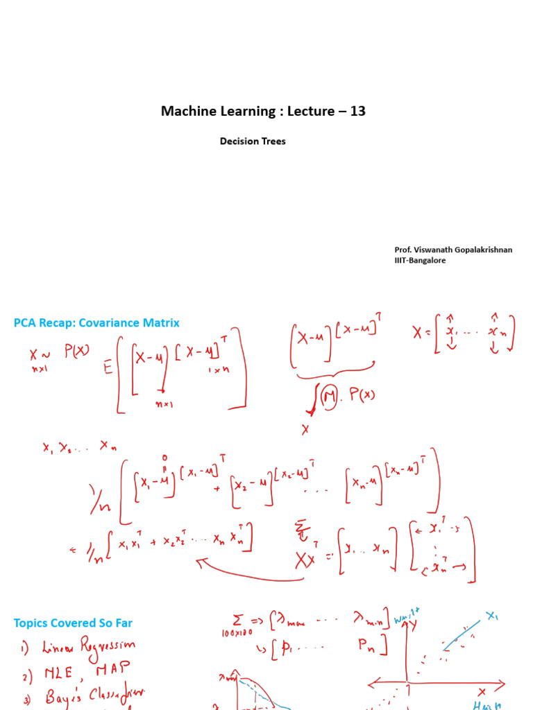 Part1 Lecture 13 Annotated | PDF | Data Analysis | Applied Mathematics