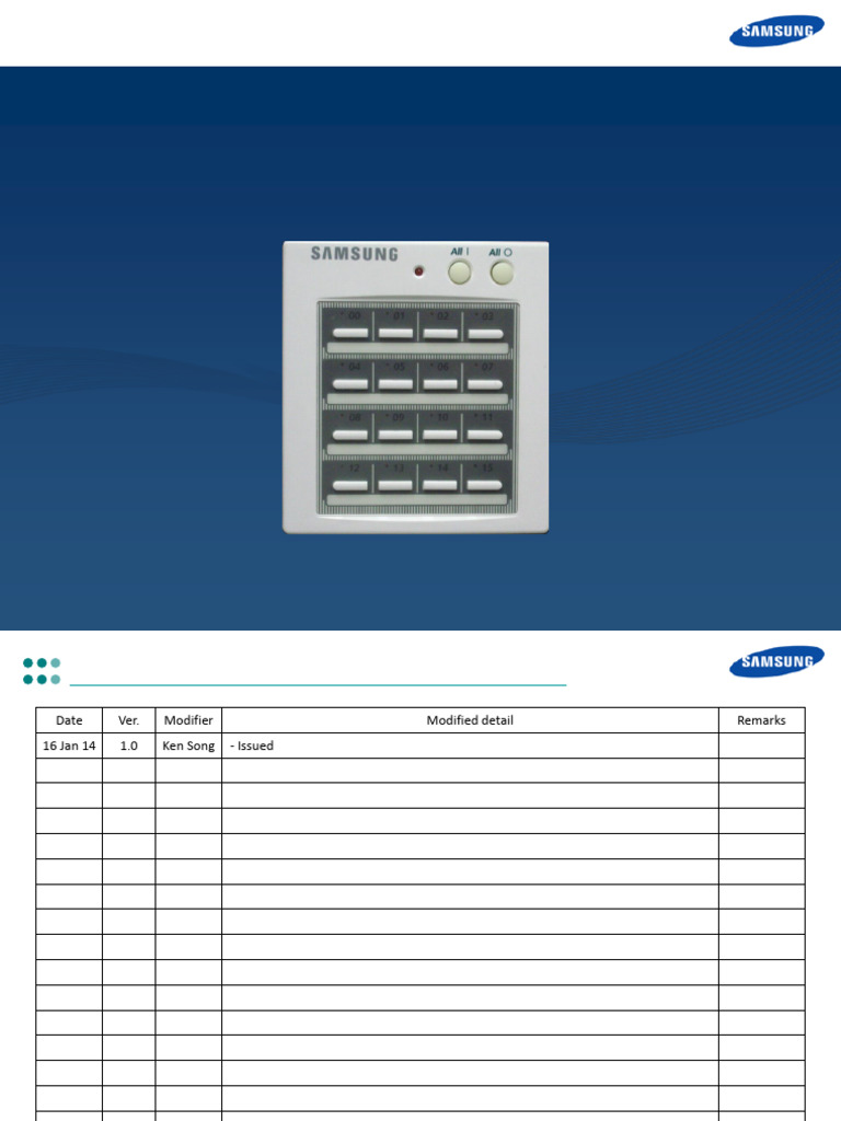 Samsung MCM-A202DN Controller Manual | PDF | Information And ...