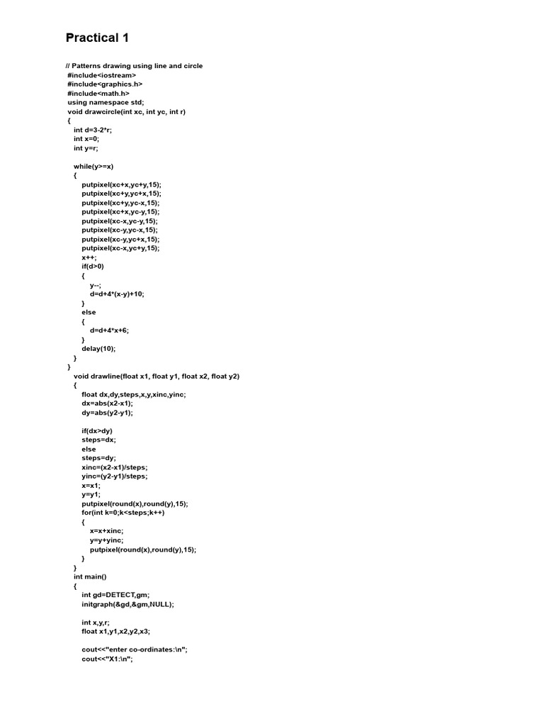 CG Output | PDF | Software Engineering | Computer Programming
