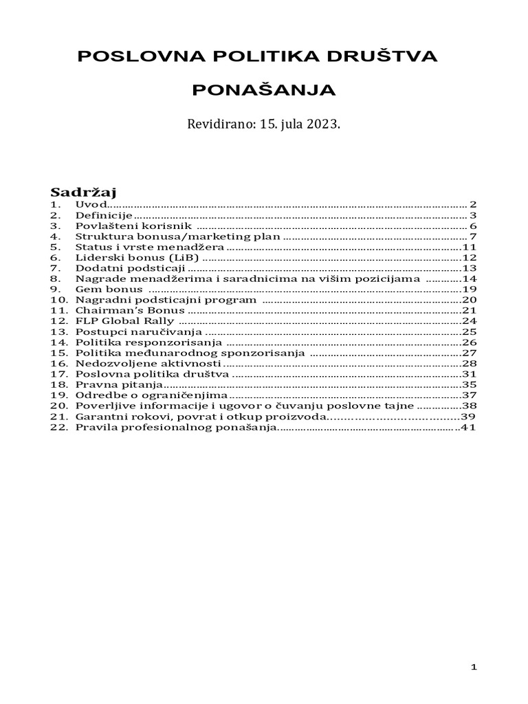 Poslovna Politika 12 2023 | PDF