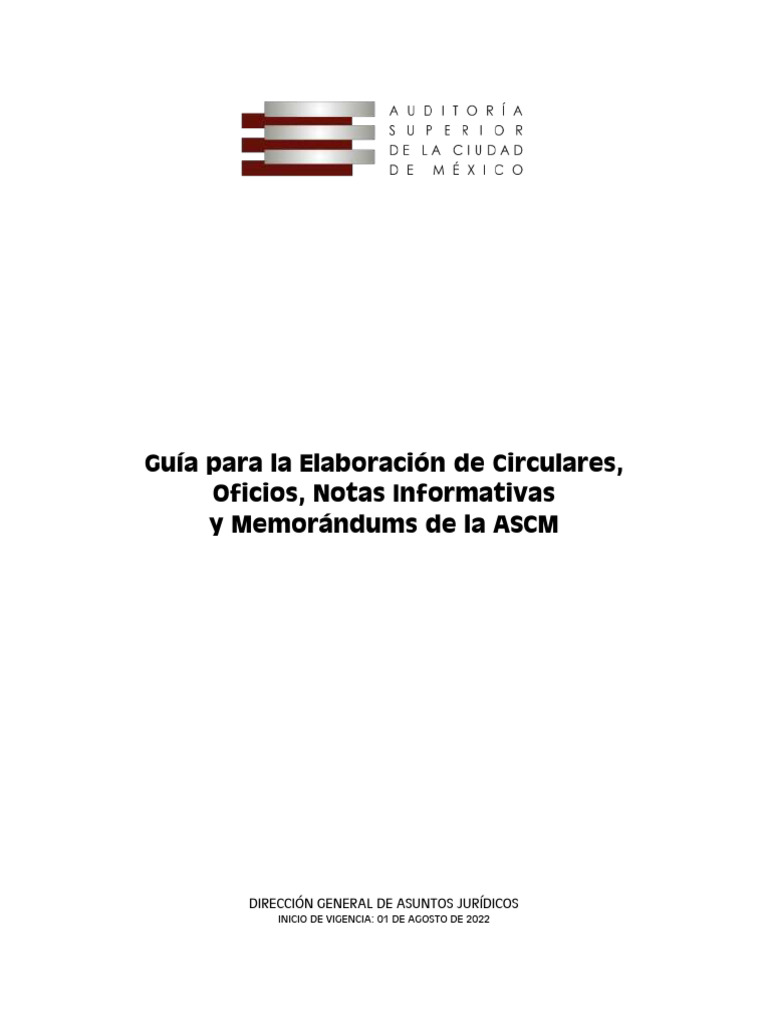 Dgaj GT 01 | PDF | Caso de carta | México