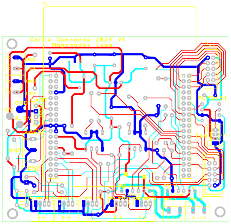 Carte Commande 2024 - PCB | PDF