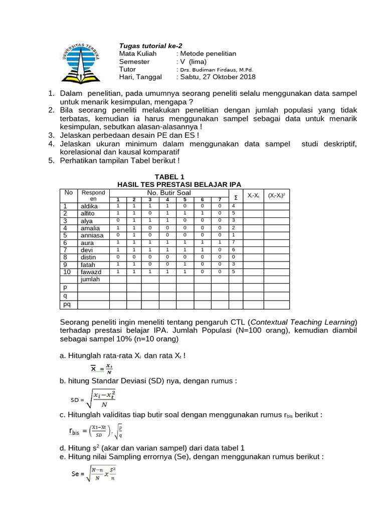 TTM2 Metode Penelitian | PDF | Kesehatan Holistik | Sains & Matematika