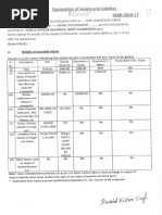 Asset Statement Form 34A | PDF