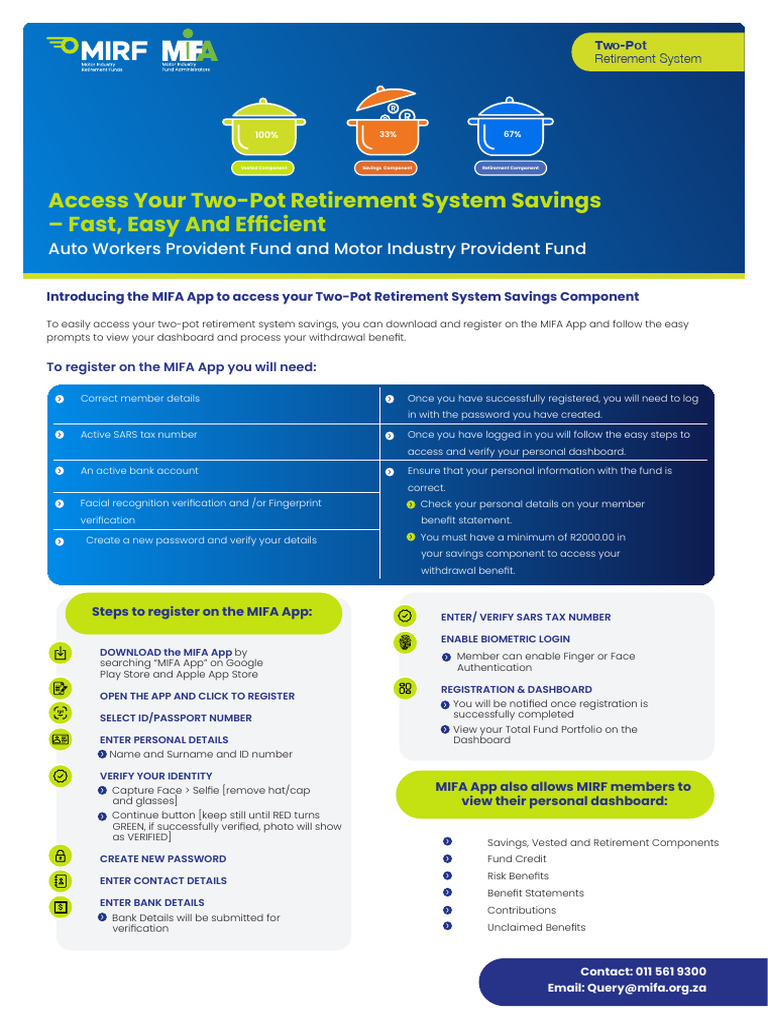 MIFA App Registration Guide | PDF | Password | Security Technology