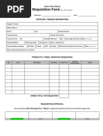 Fuel Requisition Form New | PDF