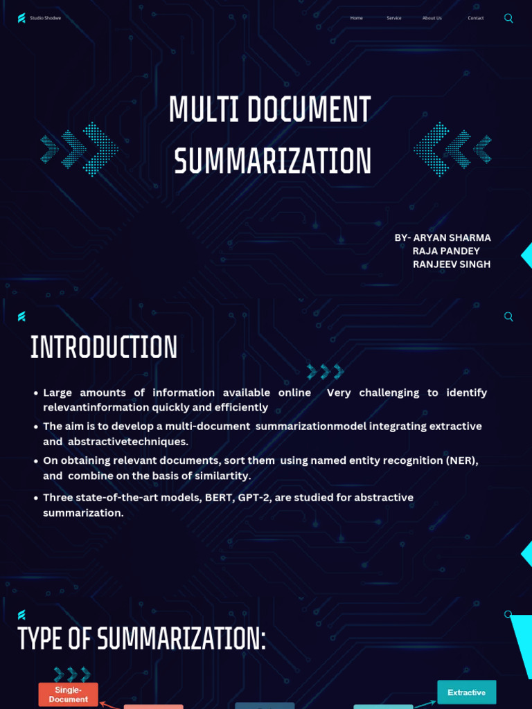 NLP-Multi Document Summarization | PDF | Applied Mathematics | Artificial Intelligence