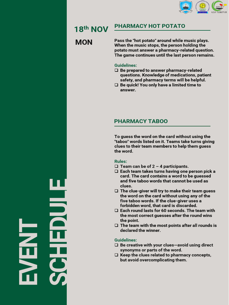 National Pharmacy Week Event 2024 | PDF | Pharmacy | Health Care