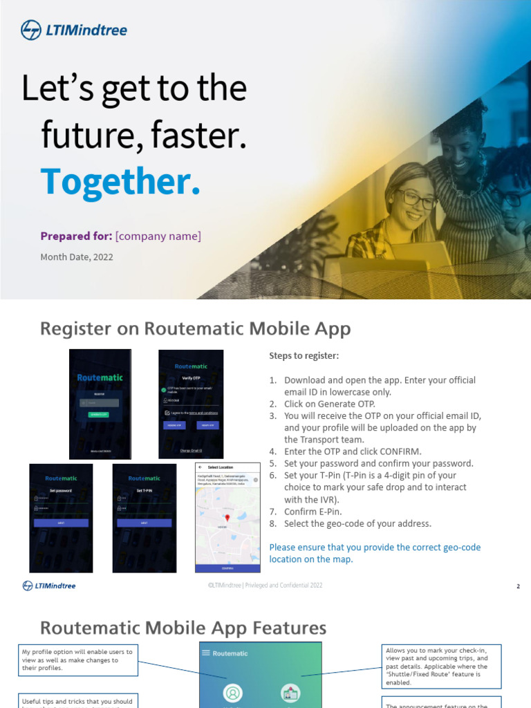 User Manual For Routematic App | PDF | Mobile Software | Cyberspace