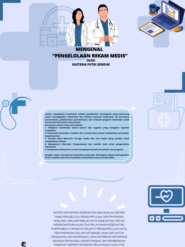 Pengelolaan Rekam Medis (Easteria Senduk) | PDF | Kesehatan Holistik