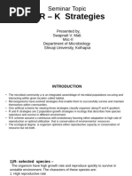 K and R Reproductive Strategies | PDF | Reproduction | Biogeochemistry