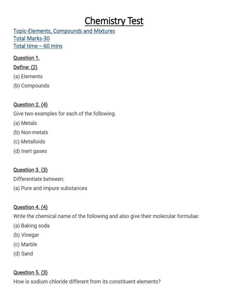 8IC-Chem-Elements Comp Mix | PDF