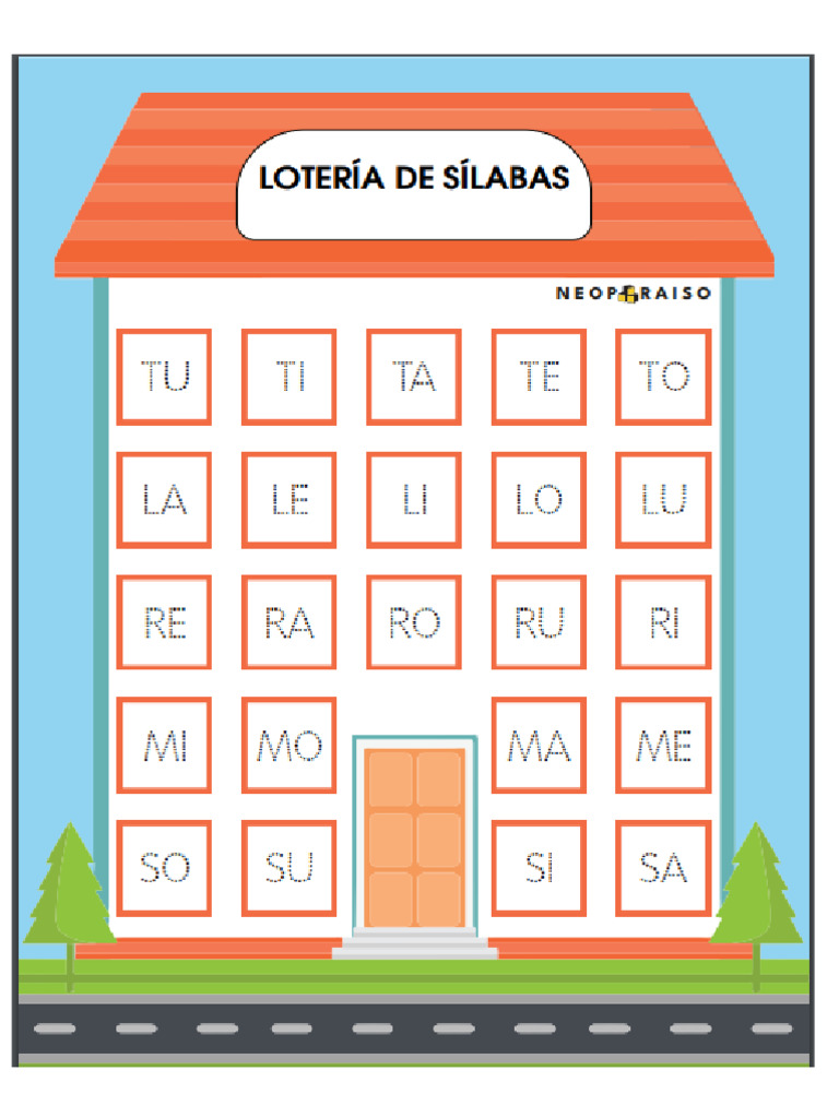 Loteria de Silabas | PDF