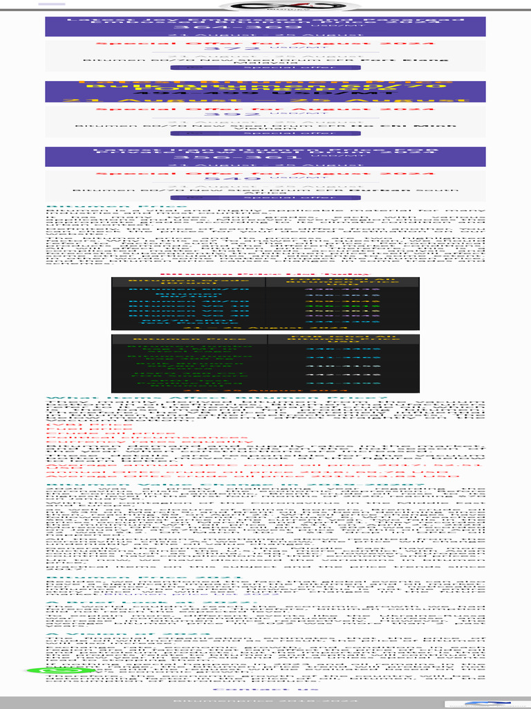 Bitumen Price - Bitumen Price - Last Updated Bitu | PDF | Price Of Oil ...