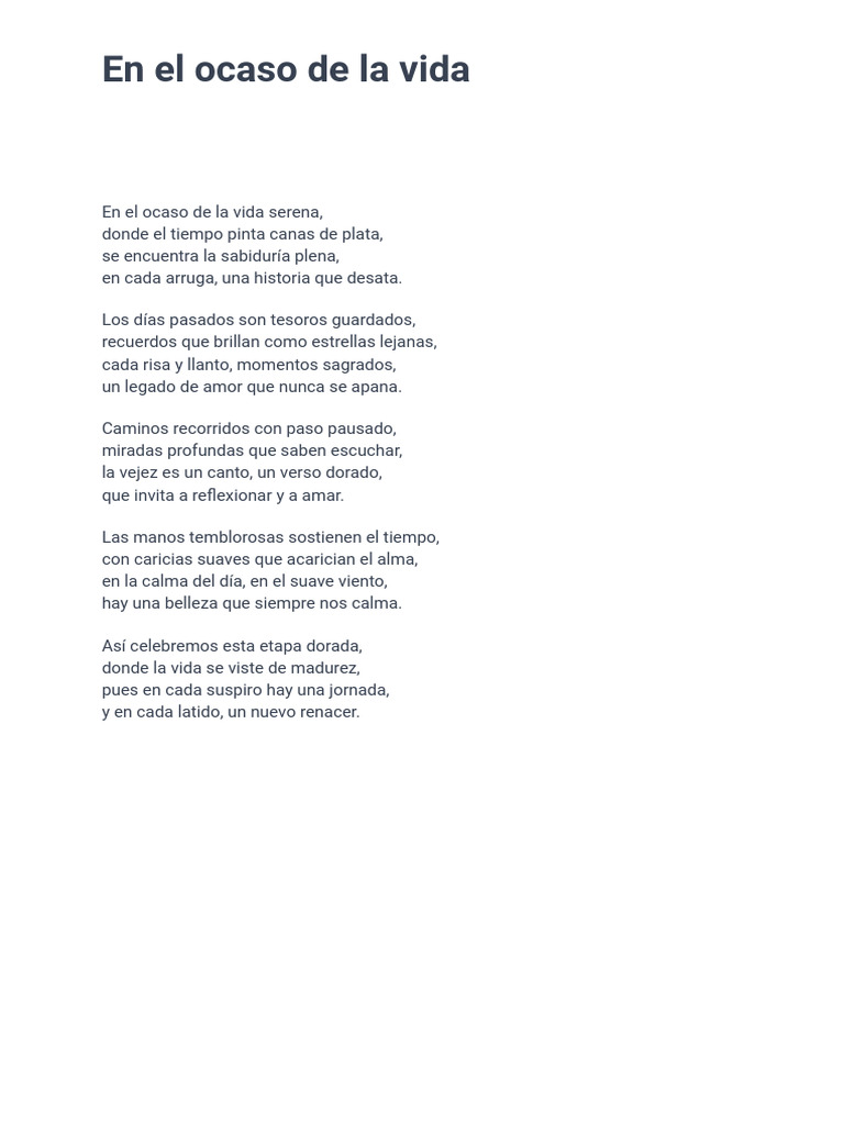 En El Ocaso de La Vida | PDF | Arte | Religión y espiritualidad