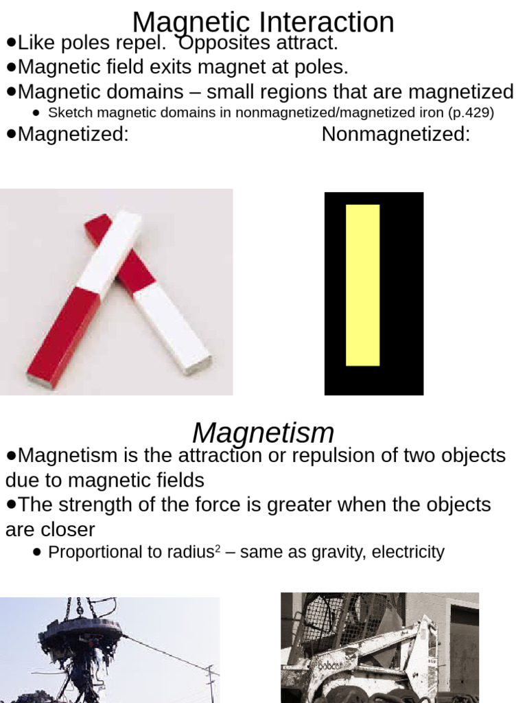 Properties of Magnets | PDF | Magnetism | Magnet