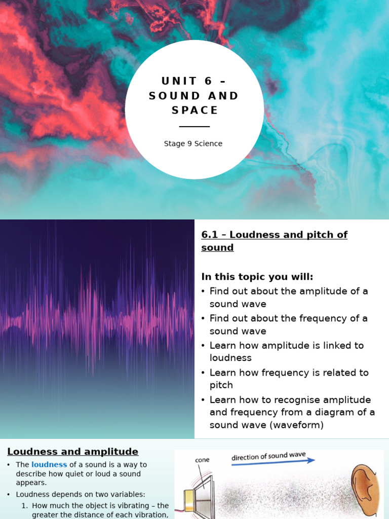 Sound Properties in Space Science | PDF | Plate Tectonics | Sound