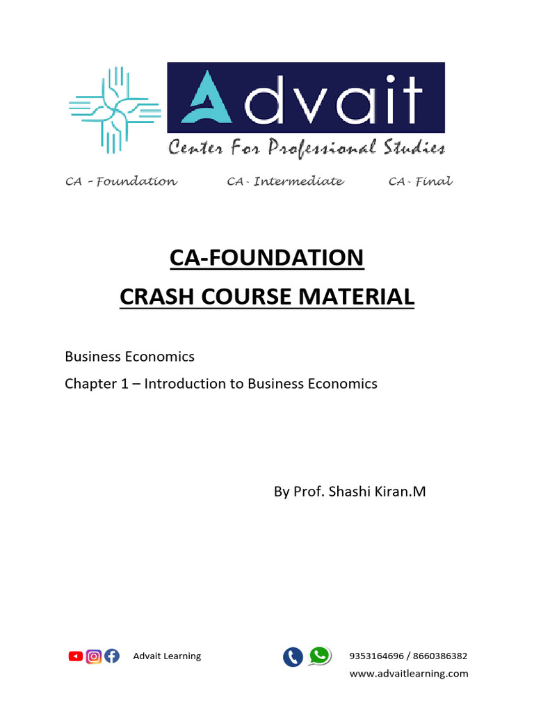 Eco CH 1 | PDF | Economics | Capitalism