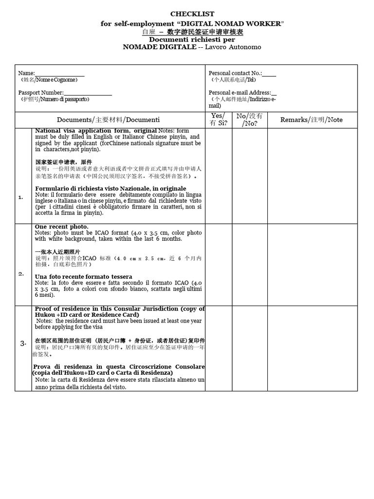 2 Checklist Nomade Digitale 2024 | PDF | Professional Certification ...